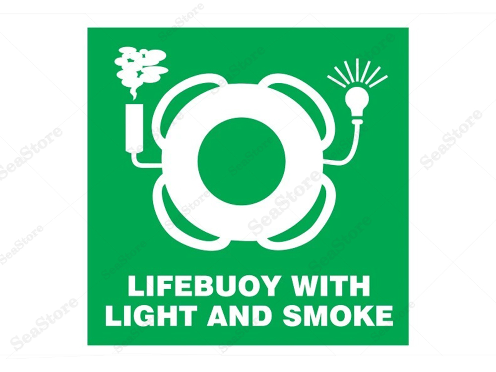 Lifebuoy with Light and Smoke (IMPA: 334109) | Sea Store